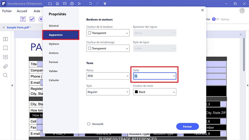Comment Changer La Taille De La Police De PDF